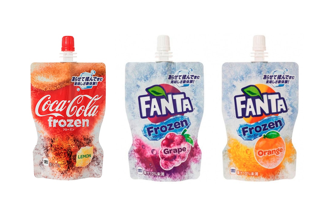 Coca-Cola 推出 Frozen Lemon Coke 及 Fanta 汽水口味「冰沙」 | Hypebeast