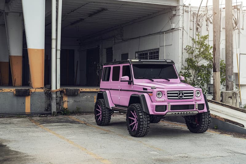 粉色定制版 Mercedes-Benz G-Class 惊艳亮相 | Hypebeast