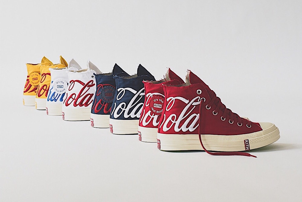 KITH x Coca-Cola x Converse 2018 联名 Chuck Taylor All Star 1970s 系列全貌公开 ...