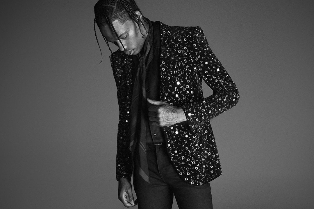 Travis Scott 为何是当今最适合出现在 SAINT LAURENT 广告大片中的男星? | Hypebeast
