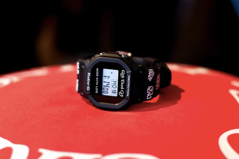 Girls Don't Cry x Casio 全新 Baby-G 聯名腕錶 | Hypebeast