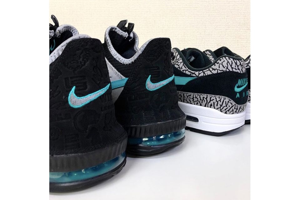 疑似 atmos x Nike LeBron 16 Low「Elephant」配色曝光 | Hypebeast