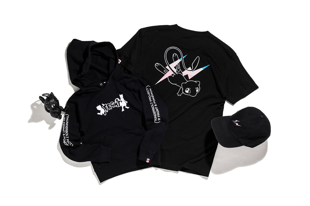 THUNDERBOLT PROJECT BY FRGMT & POKÉMON 释出全新限定「Mew」系列 | Hypebeast