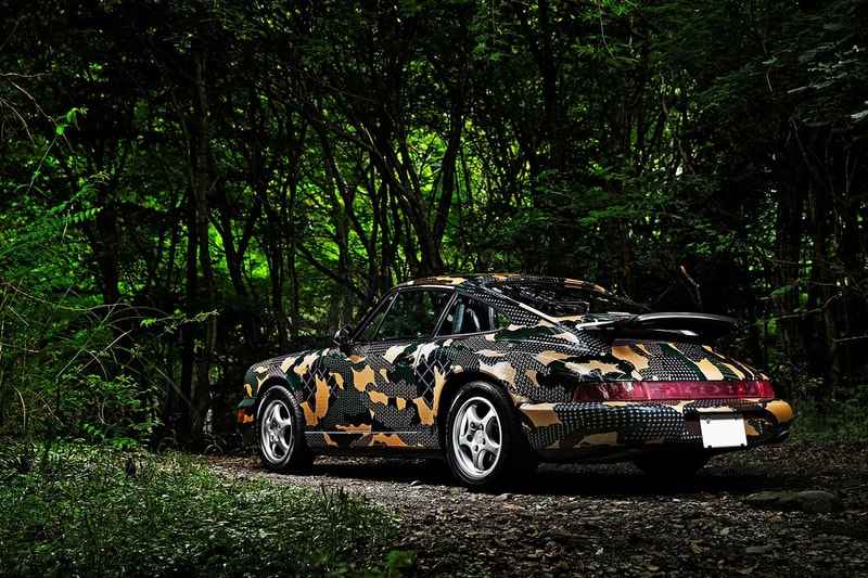 FDMTL 打造「Sashiko Camouflage」定制外装 Porsche 911 Carrera | Hypebeast