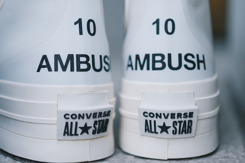 近赏 AMBUSH x Converse Chuck 70 & Pro Leather 全新联名鞋款 | Hypebeast
