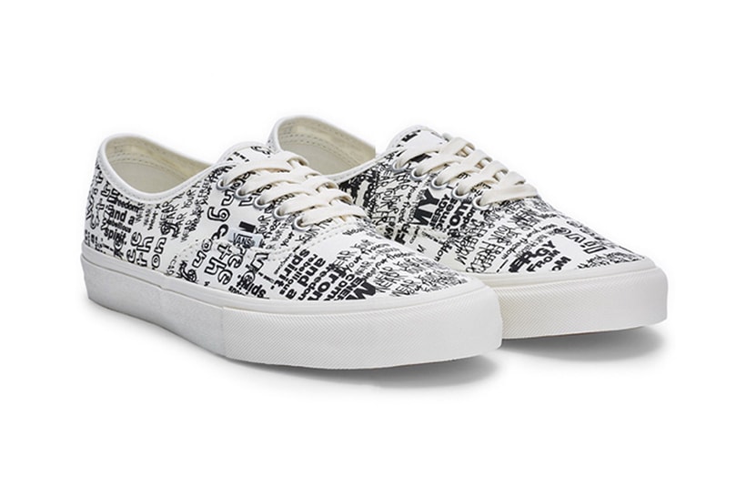 COMME des GARÇONS x Vans 再度迎来白色版本 Authentic 联乘鞋款 | Hypebeast