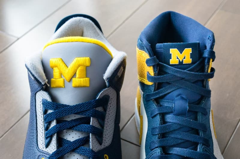 Air Jordan 1 PE「Michigan Wolverines」名校别注款式正式曝光 | Hypebeast