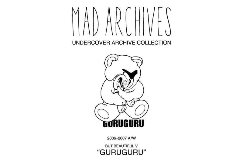 UNDERCOVER 全新 MAD ARCHIVES「GURUGURU」系列正式发布 | Hypebeast