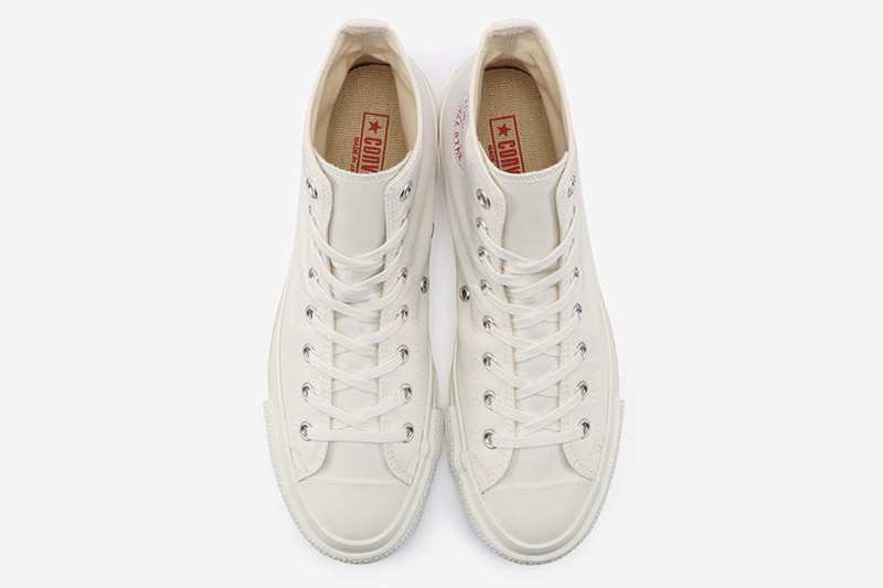 日本 Converse 带来全新 Made In Japan 纯白 All Star 鞋款 | Hypebeast