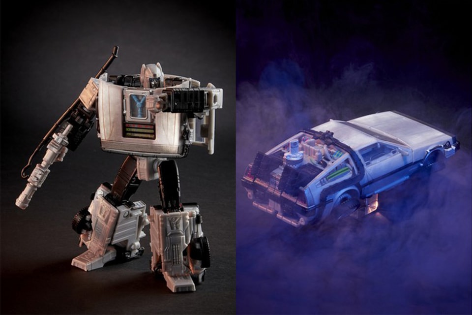 Hasbro 发表全新《变形金刚》x《Back To The Future》联乘 Gigawatt DeLorean 模型 | Hypebeast