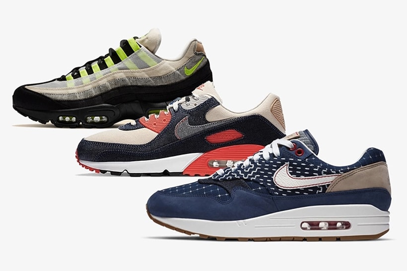 DENHAM x Nike 最新联名 Air Max 1、Air Max 90、Air Max 95 发售日期公开 | HYPEBEAST
