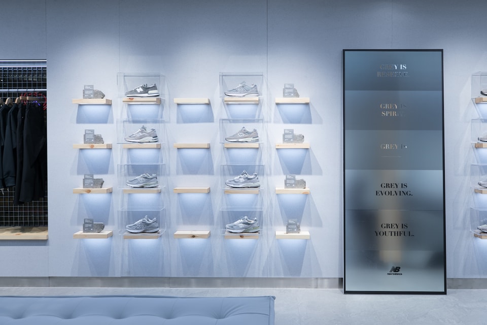 走进 New Balance 广州太古汇「NB GREY」Pop-Up 店铺 | HYPEBEAST