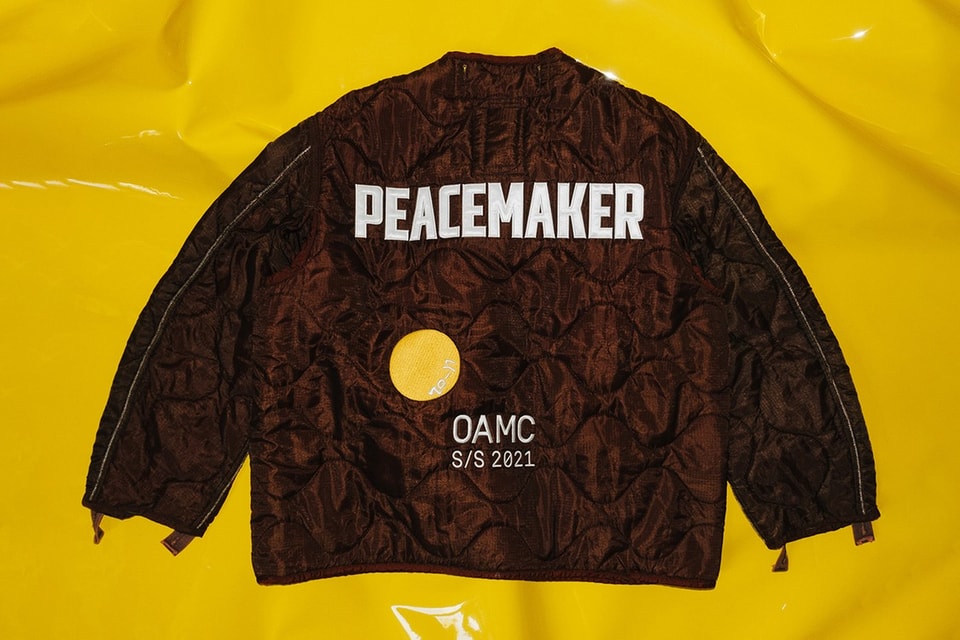 OAMC 全新「DOT Peacemaker Liner」夾克限量登場 | Hypebeast