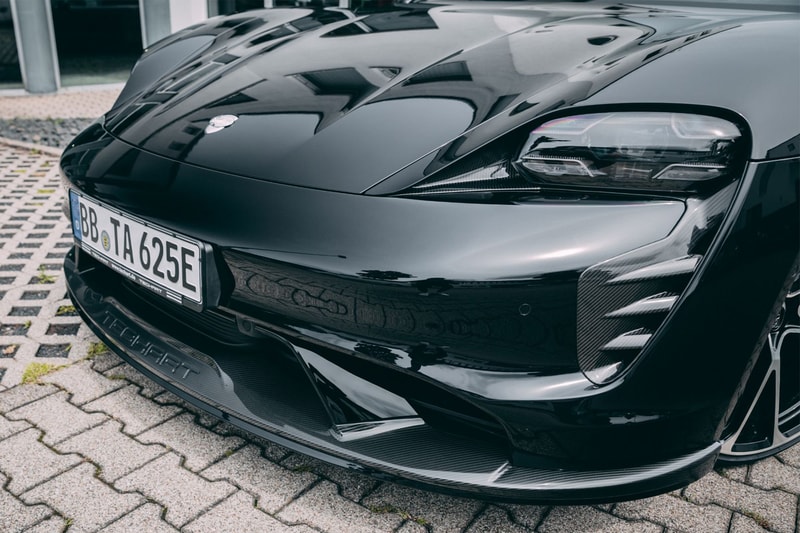 TECHART 打造 Porsche Taycan 全新碳纤维套件改装车型 | Hypebeast