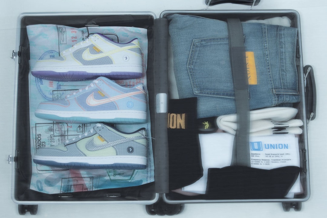 三色登场，Union x Nike Dunk Low 联乘系列「Passport Pack」全新形象图辑 | Hypebeast