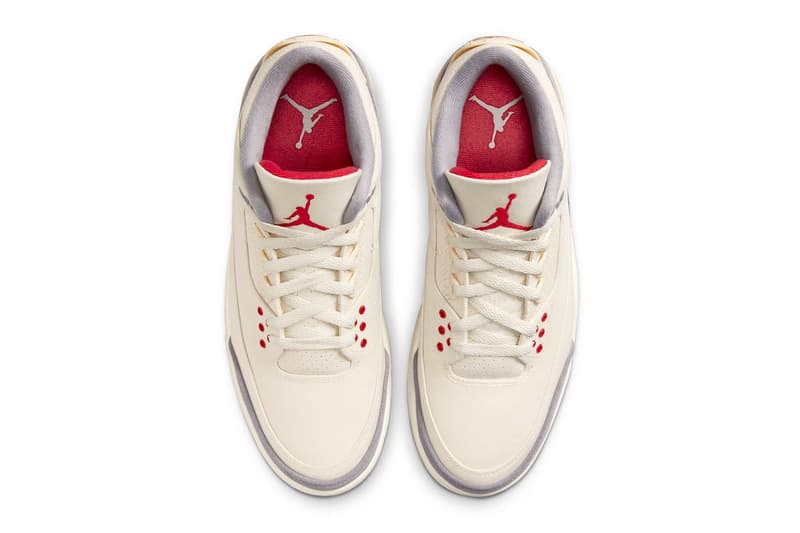 Air Jordan 3 最新配色「Muslin」官方图辑、发售情报正式公开 | Hypebeast