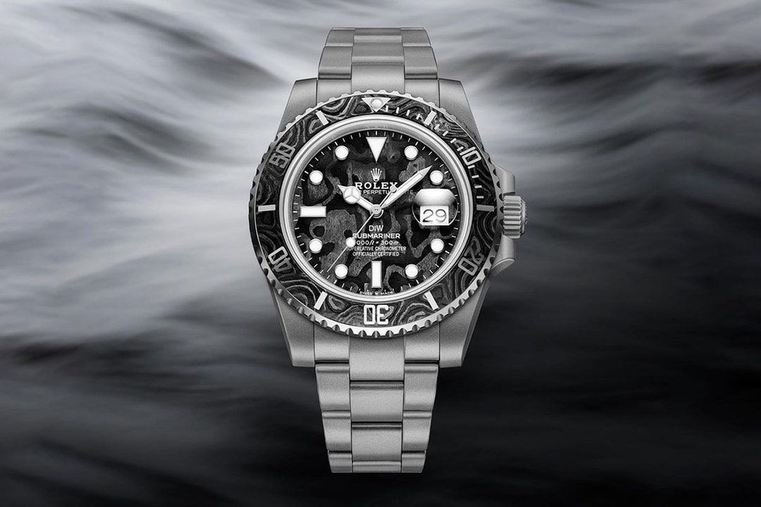 DiW 打造 Rolex Submariner 全新定制腕表「Essence of Carbon」 | Hypebeast