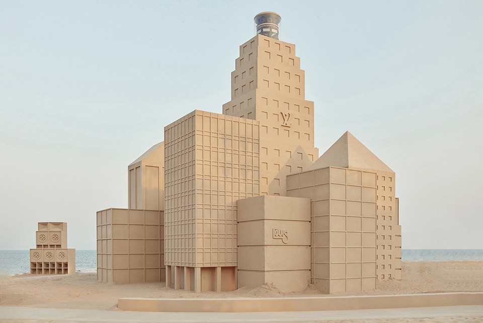 Louis Vuitton officially landed on Anaya Beach to release the 2023 ...