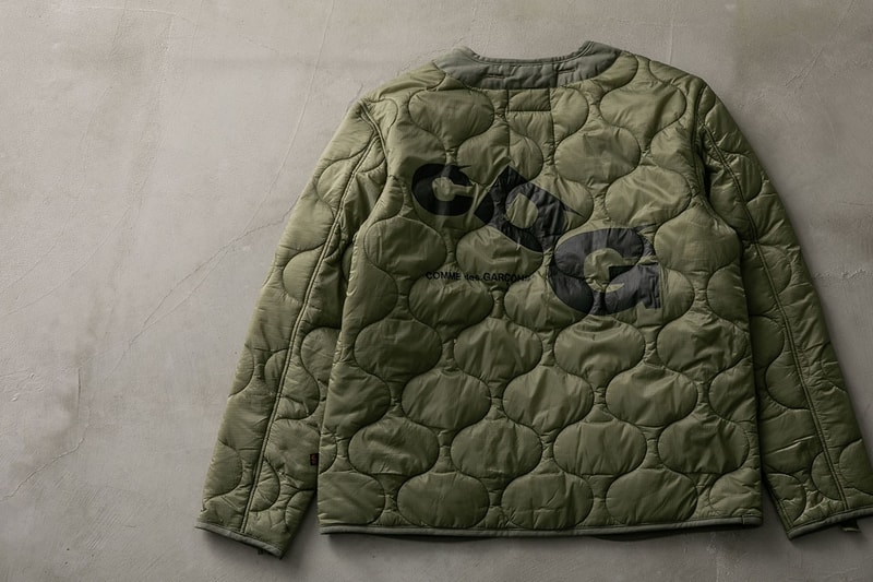 COMME des GARÇONS CDG x Alpha Industries 最新联名系列发布 | Hypebeast