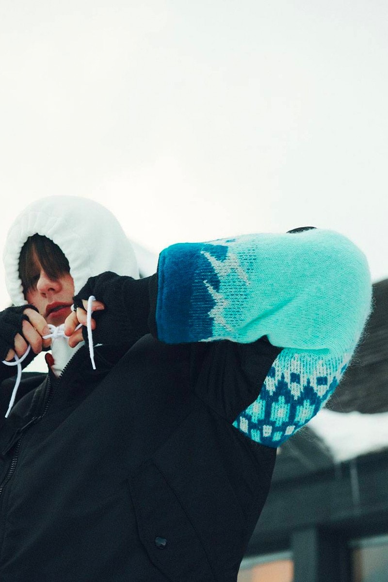 uniform experiment x fragment design 2022 假日联名系列正式登场 | Hypebeast