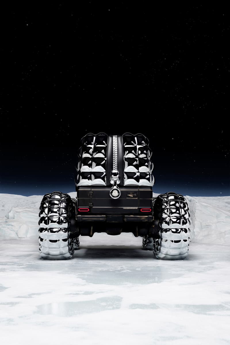 Moncler 携手 Mercedes-Benz 打造艺术品「PROJECT MONDO G」 | Hypebeast