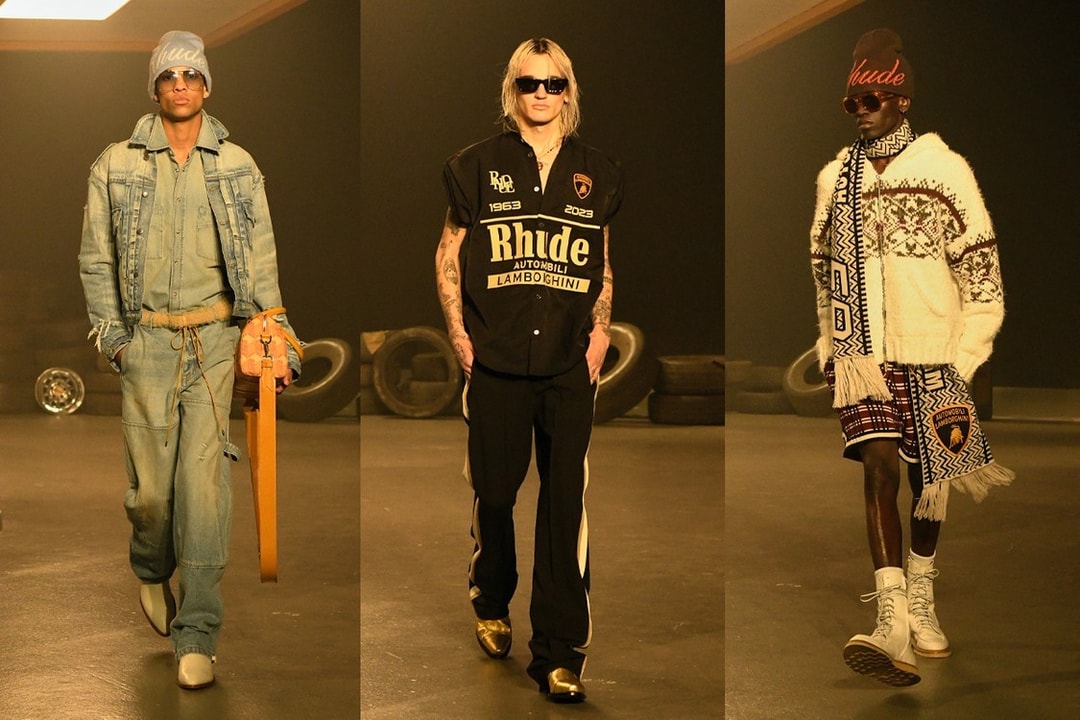 RHUDE 2023 秋冬系列大秀正式登场 | Hypebeast