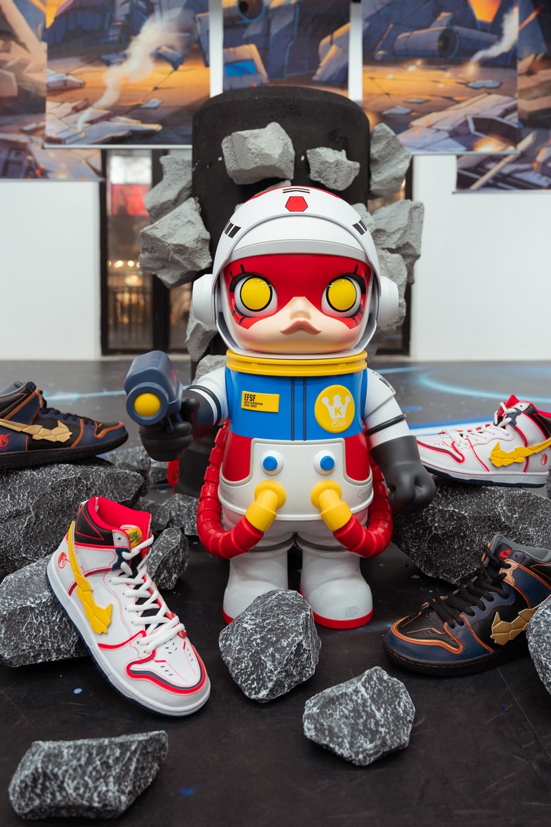 POP MART 释出全新 MEGA SPACE MOLLY 1000% RX-78-2 高达特别版 | Hypebeast