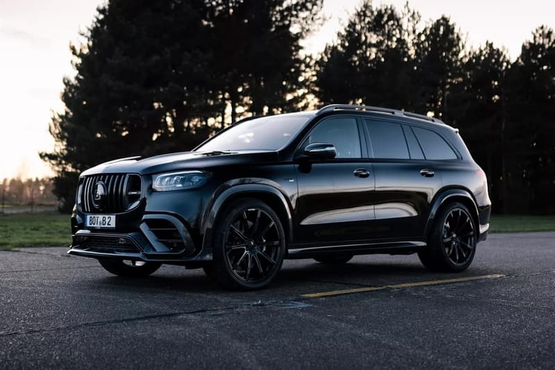 Brabus 打造极致黑化 Mercedes-AMG GLS 63 全新改装车型 | Hypebeast