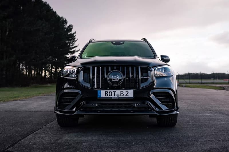 Brabus 打造极致黑化 Mercedes-AMG GLS 63 全新改装车型 | Hypebeast