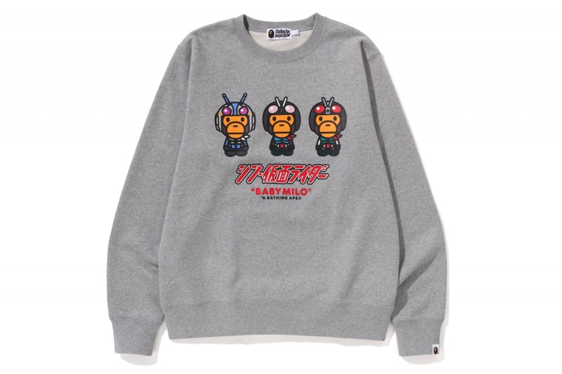 A BATHING APE® × SHIN KAMEN RIDER 联名系列即将发售 | Hypebeast
