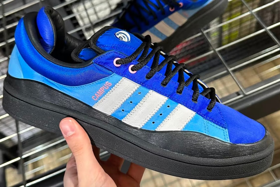 Bad Bunny x adidas Campus Light 最新配色「Royal Blue」率先曝光 | Hypebeast