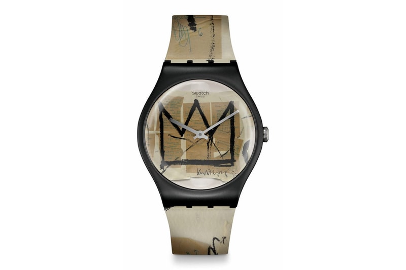 Swatch x Jean-Michel Basquiat 联名系列表款发布 | Hypebeast