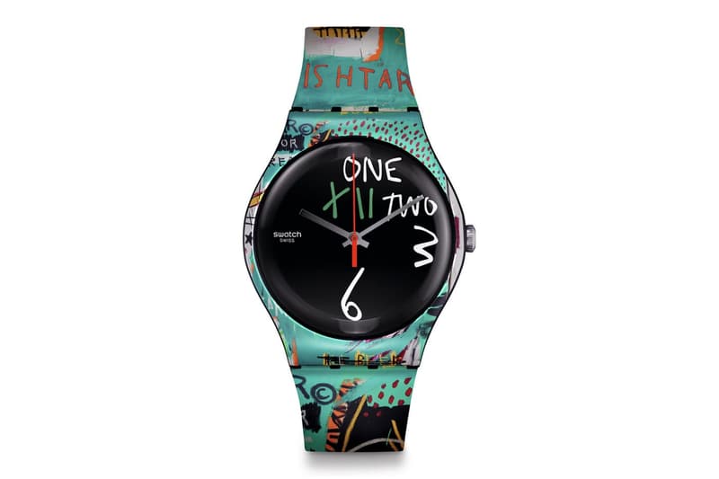 Swatch x Jean-Michel Basquiat 联名系列表款发布 | Hypebeast