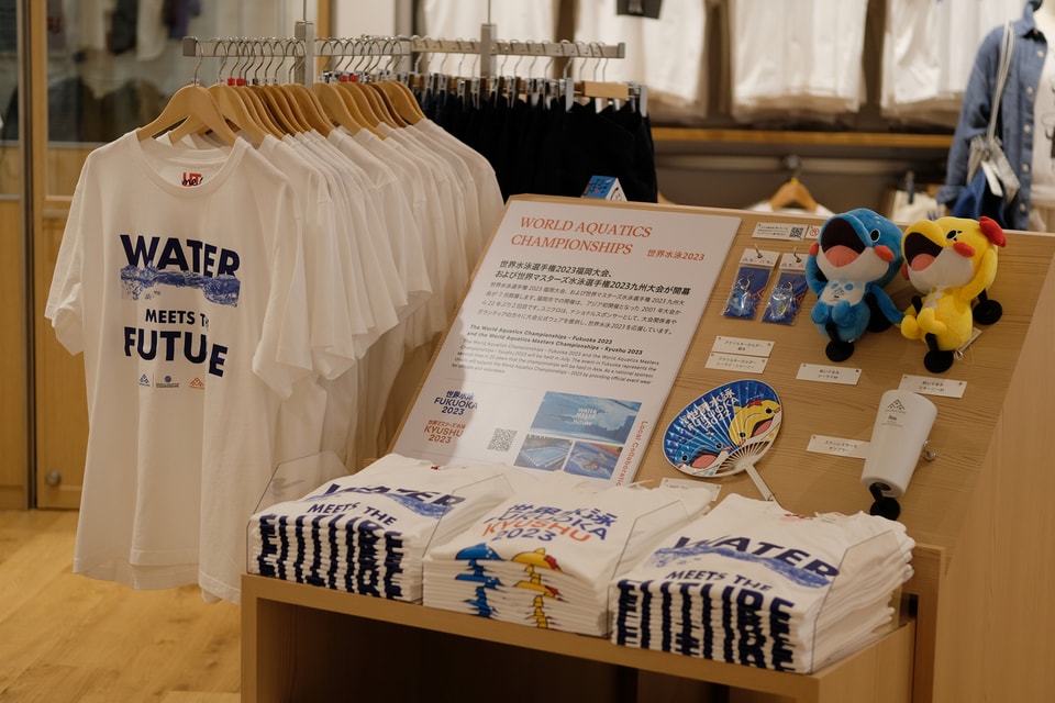 Uniqlo created a series of "New!! Tenjin" activities for the opening of ...