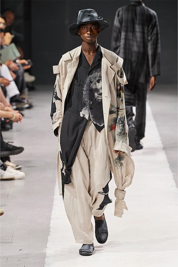 Yohji Yamamoto 正式发布2024 春夏男装系列大秀 | Hypebeast