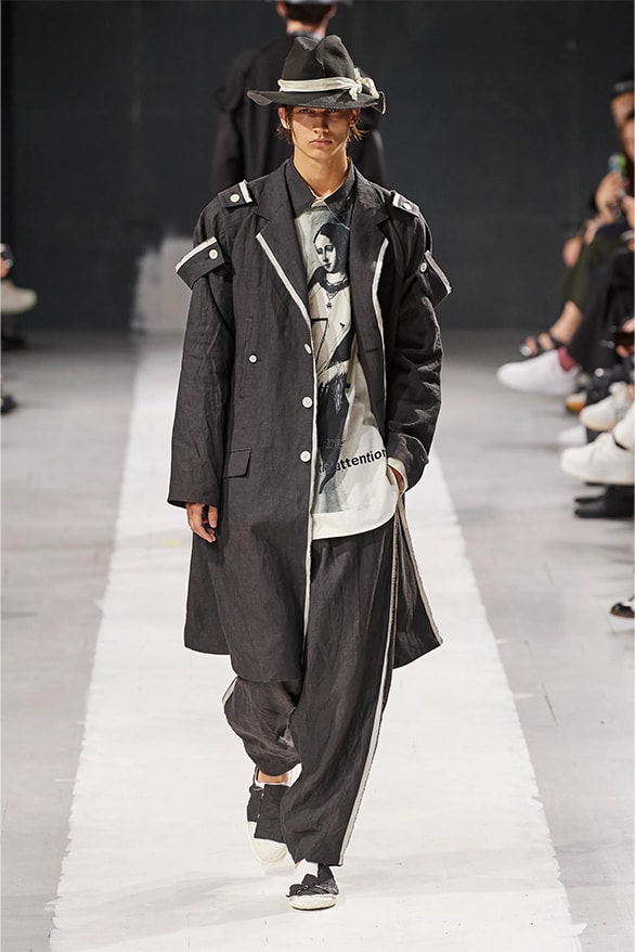 Yohji Yamamoto 正式发布2024 春夏男装系列大秀 | Hypebeast