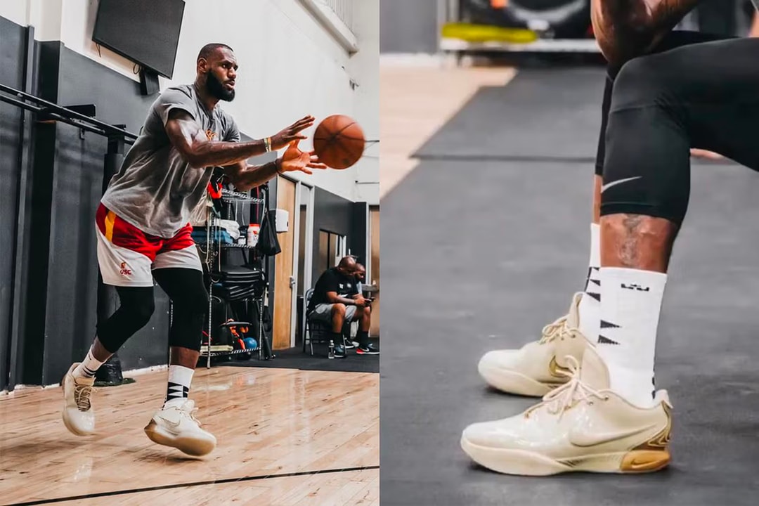 LeBron James 率先着用最新世代战靴 Nike LeBron 21 | Hypebeast