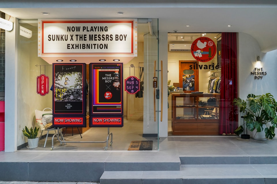 THE MESSRS BOY joins hands with silvarié and SunKu39 to open a pop-up store for a limited time ...