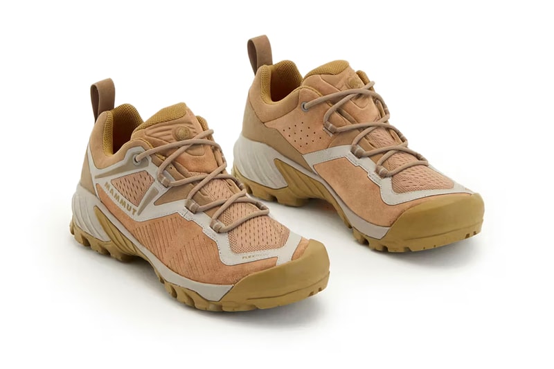 MAMMUT 携手 Hiking Patrol 打造全新 Sapuen Low GTX 联名鞋款 | Hypebeast