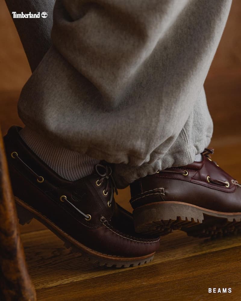 Timberland × BEAMS 正式推出全新联名鞋款 | Hypebeast