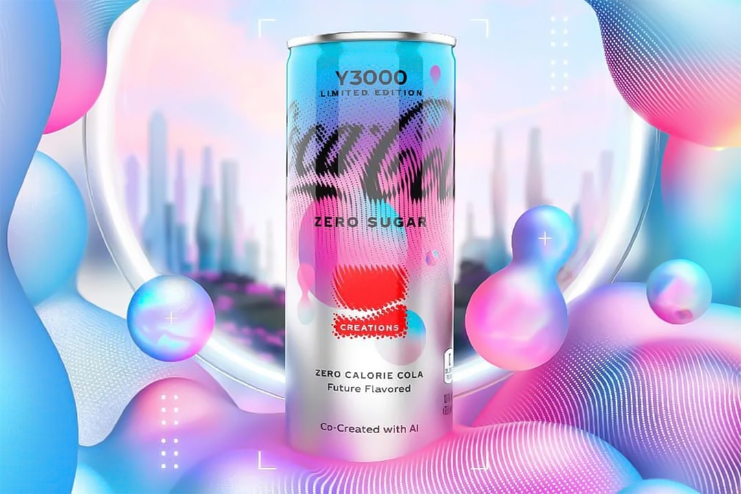 Coca-Cola 推出 AI 创造全新口味「可口可乐 Y3000 Zero Sugar」 | Hypebeast
