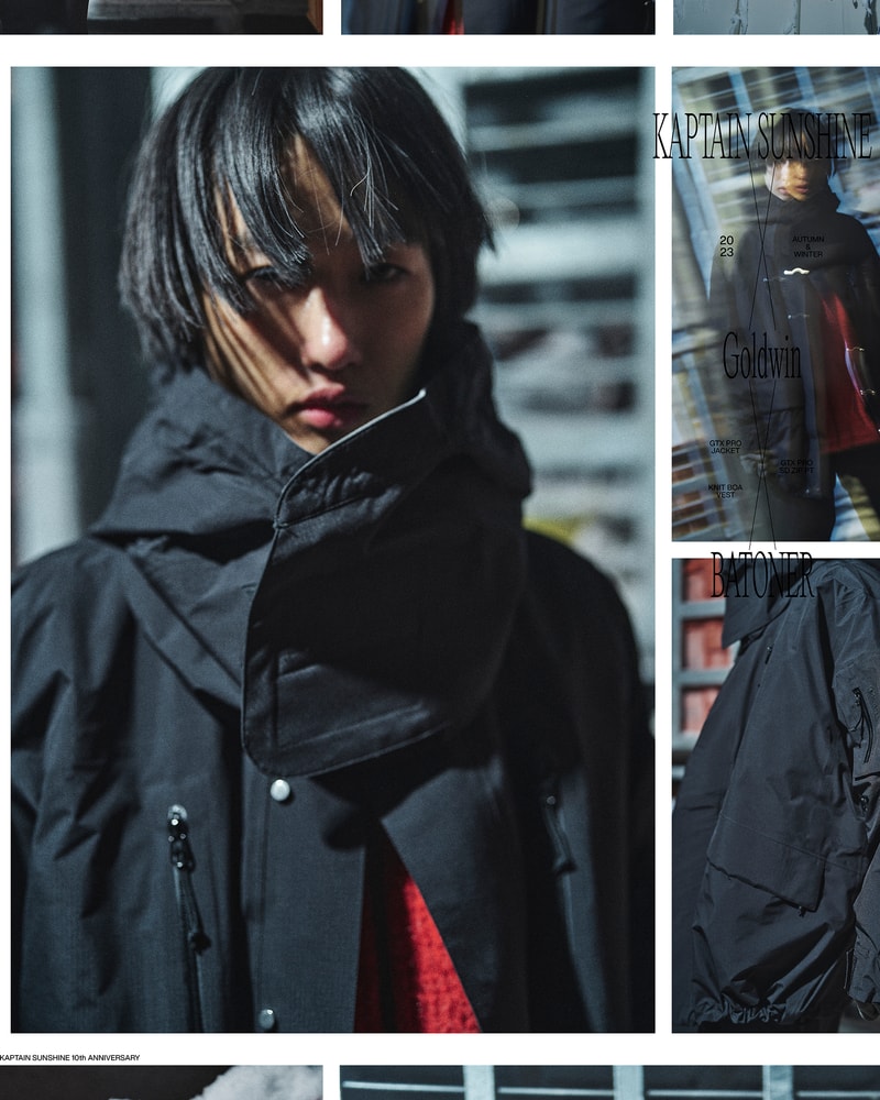 KAPTAIN SUNSHINE x Goldwin x BATONER 三方联名正式登场 | Hypebeast