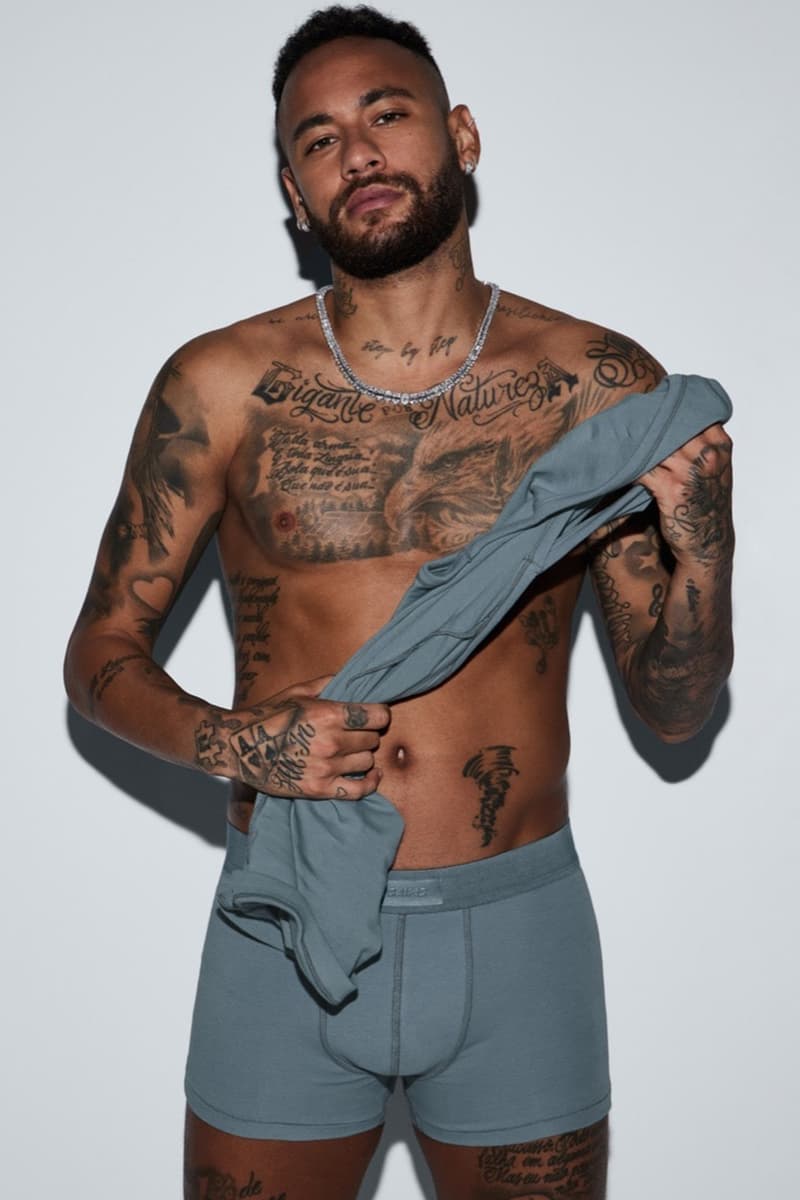 Neymar Jr. 携手 Shai Gilgeous-Alexander、Nick Bosa 演绎 SKIMS 首款男装系列 | Hypebeast