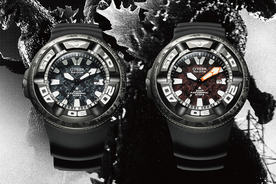 CITIZEN 推出全新「哥斯拉」主题限量 Promaster Dive 表款 | Hypebeast