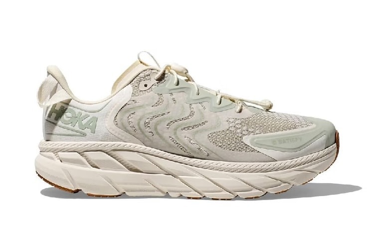 Introducing the New Satisfy x HOKA Clifton LS Pack Joint Shoe Model ...