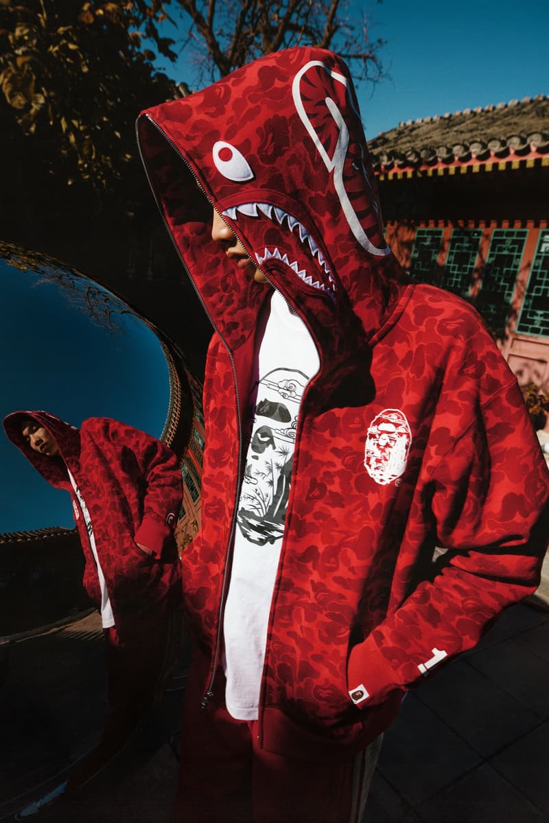 BAPE 正式发布中国「拾叁」周年限定系列 | Hypebeast