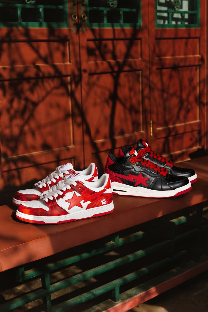 BAPE 正式发布中国「拾叁」周年限定系列 | Hypebeast