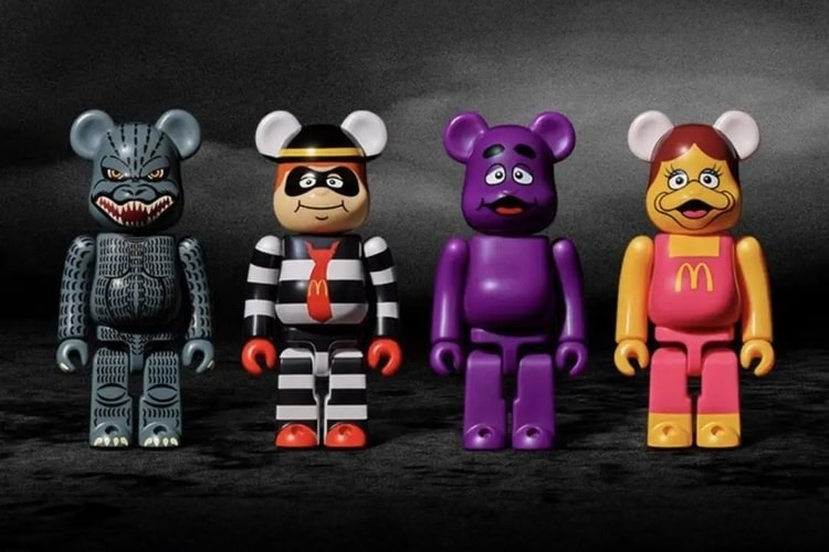 Medicom Toy 全新 BE@RBRICK「Godzilla vs. McDonald’s」系列公仔正式登场 | Hypebeast