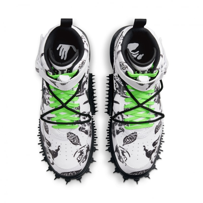 Off-White™ 再度携手 Nike 释出 AF1 Mid 全新联名鞋款 | Hypebeast