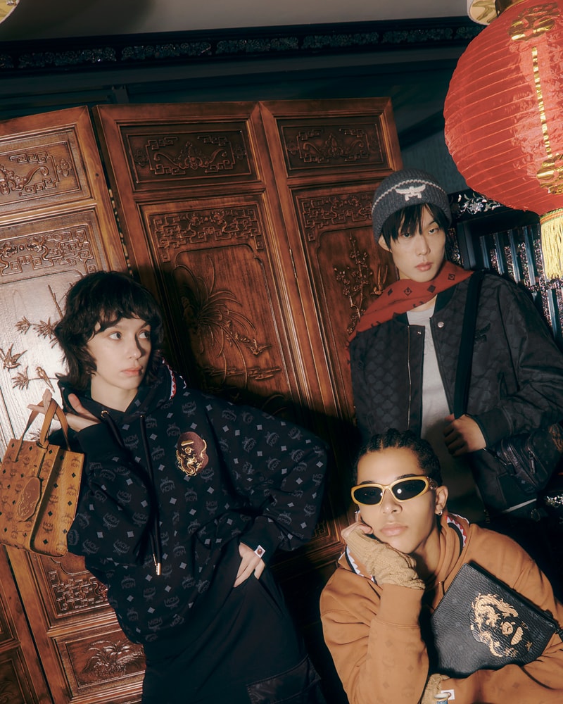 BAPE 携手 MCM 发布首个新春限定系列 | Hypebeast